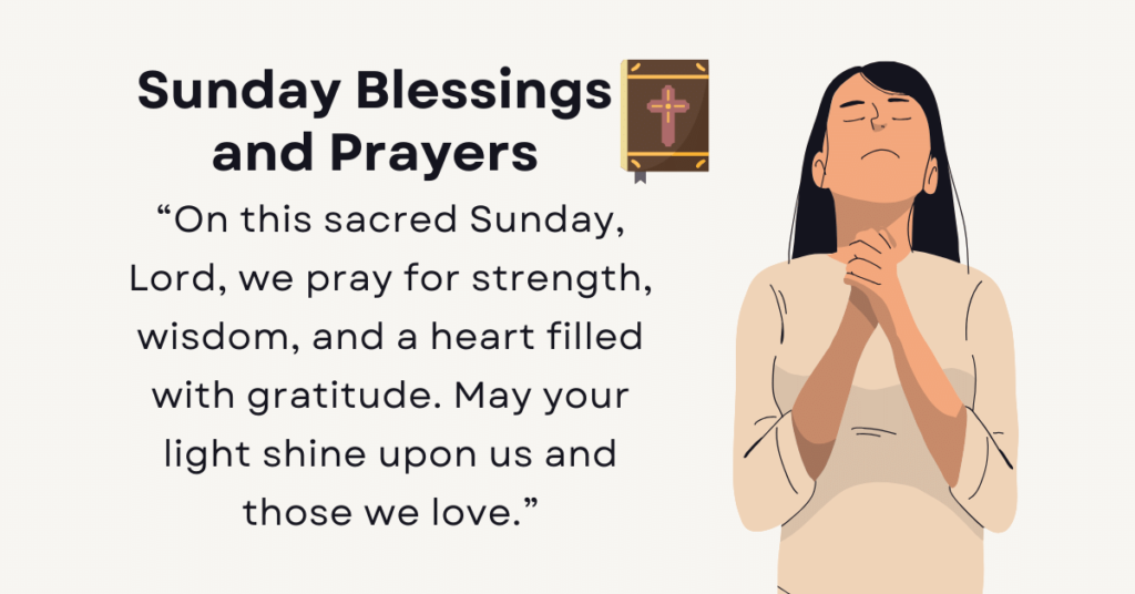 Beautiful Sunday Morning Blessings and Prayers with Images