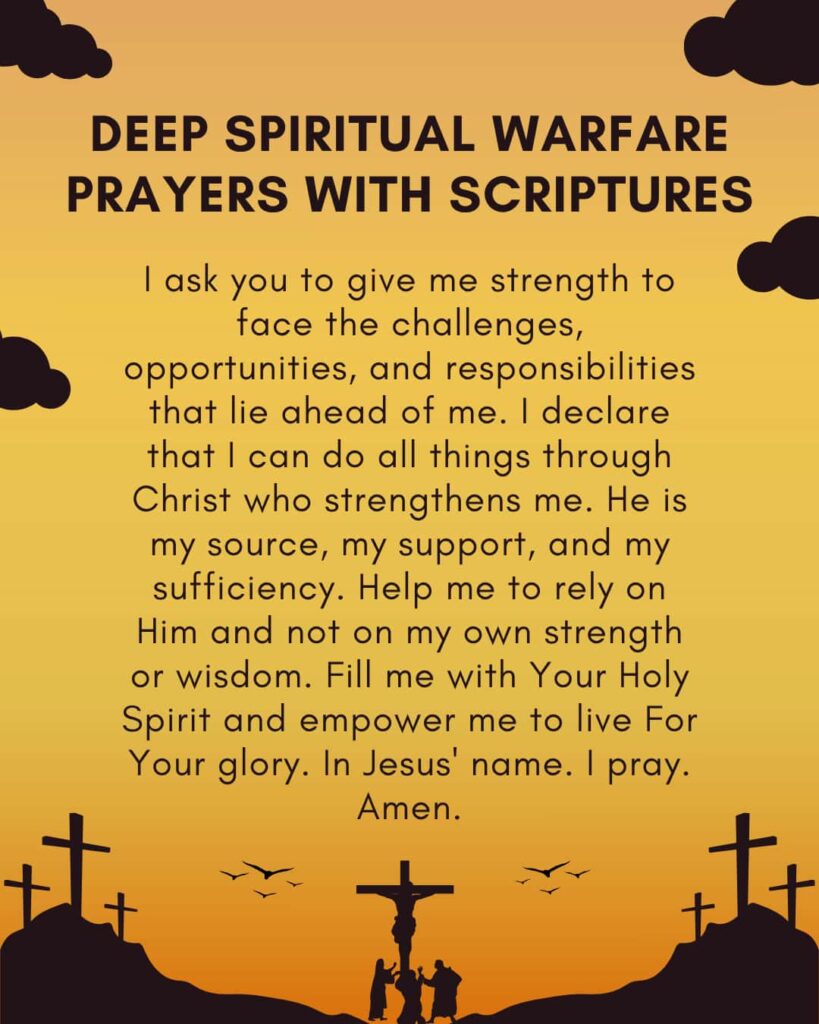 7 Powerful Spiritual Warfare Prayers | Images & Explanation