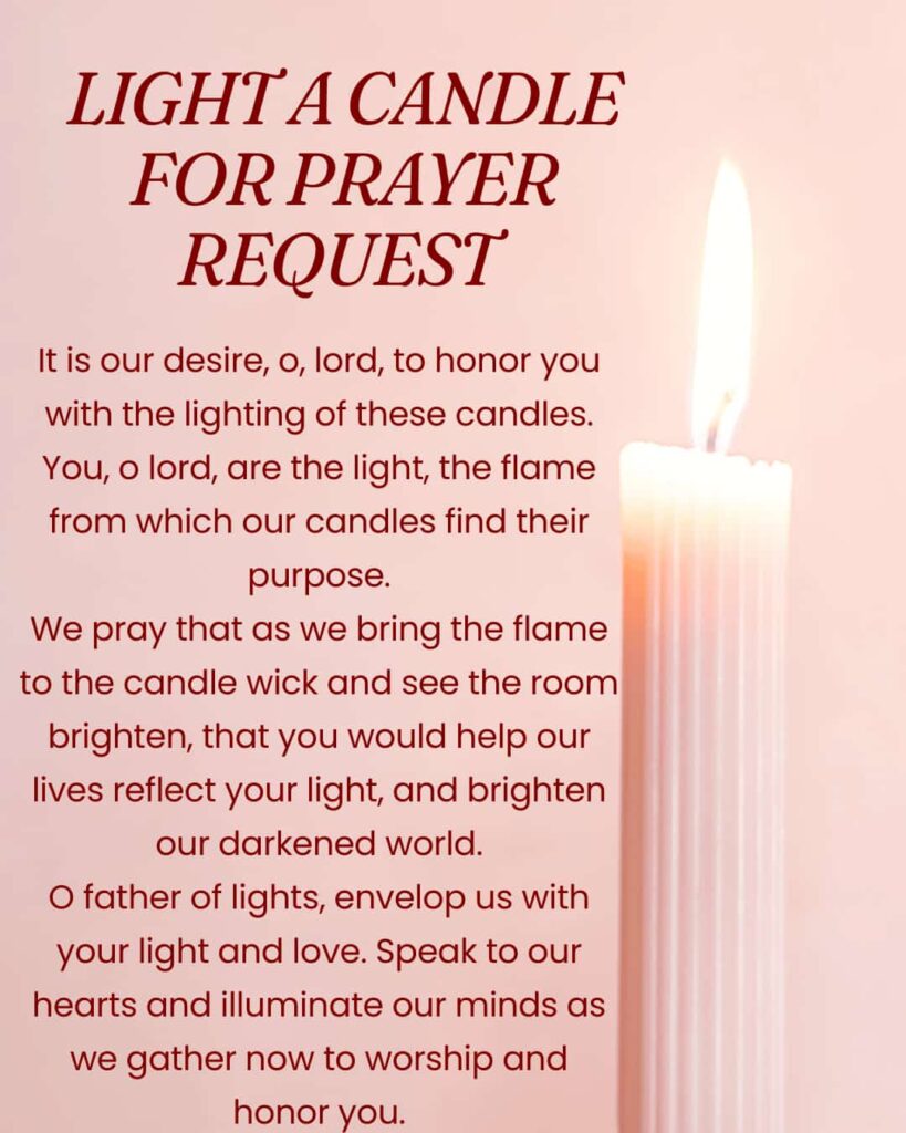 Light a Candle Prayer Request | 7 Latest Kreupasanam Prayers