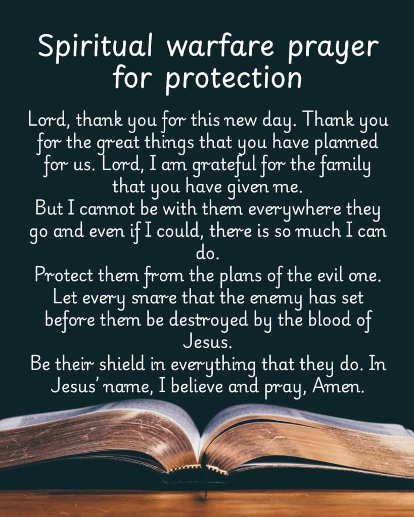 10 Spiritual Warfare Prayers for Protection for Christians