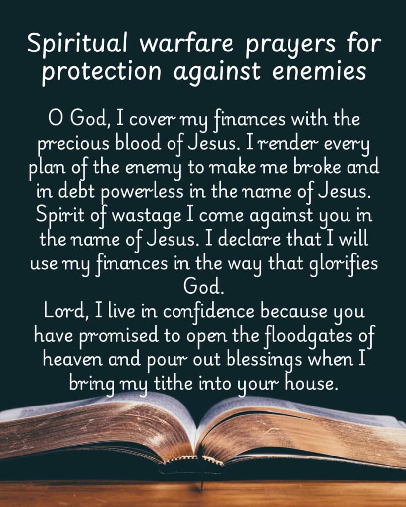 10 Spiritual Warfare Prayers for Protection for Christians