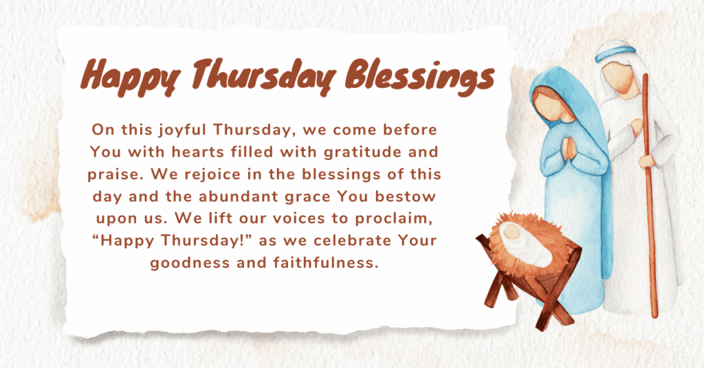 80+ Thursday Blessings and Prayers | Updated images for 2024