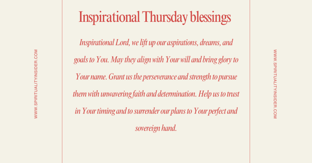 150+ Thursday Blessings and Prayers for God's Guidance & Joy