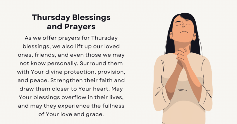 150+ Thursday Blessings and Prayers for God's Guidance & Joy
