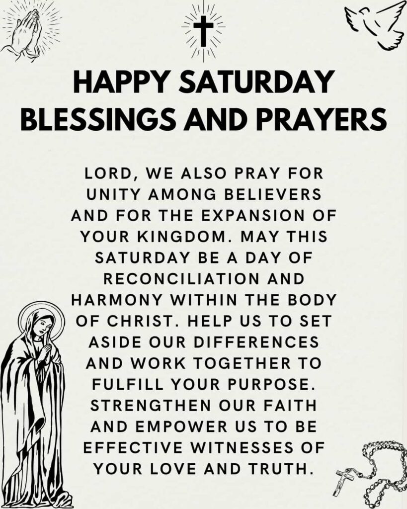 150+ Saturday Blessings and Prayers to Share with Loved Ones