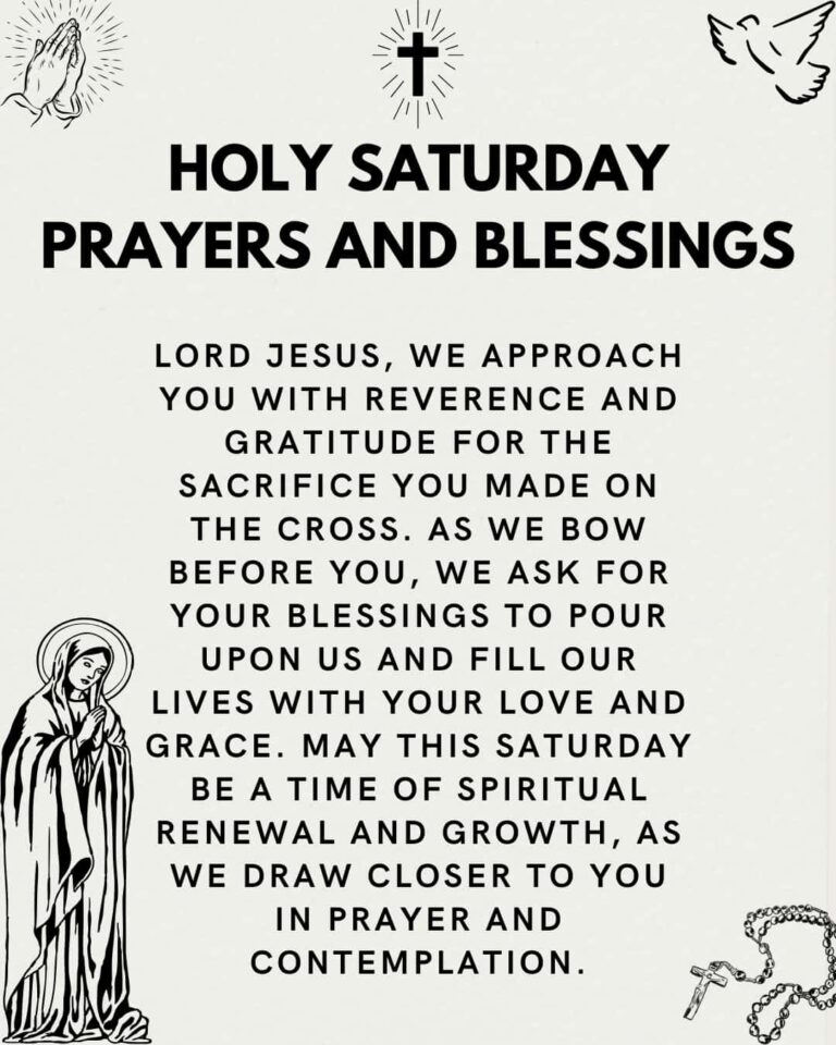 150+ Saturday Blessings and Prayers to Share with Loved Ones