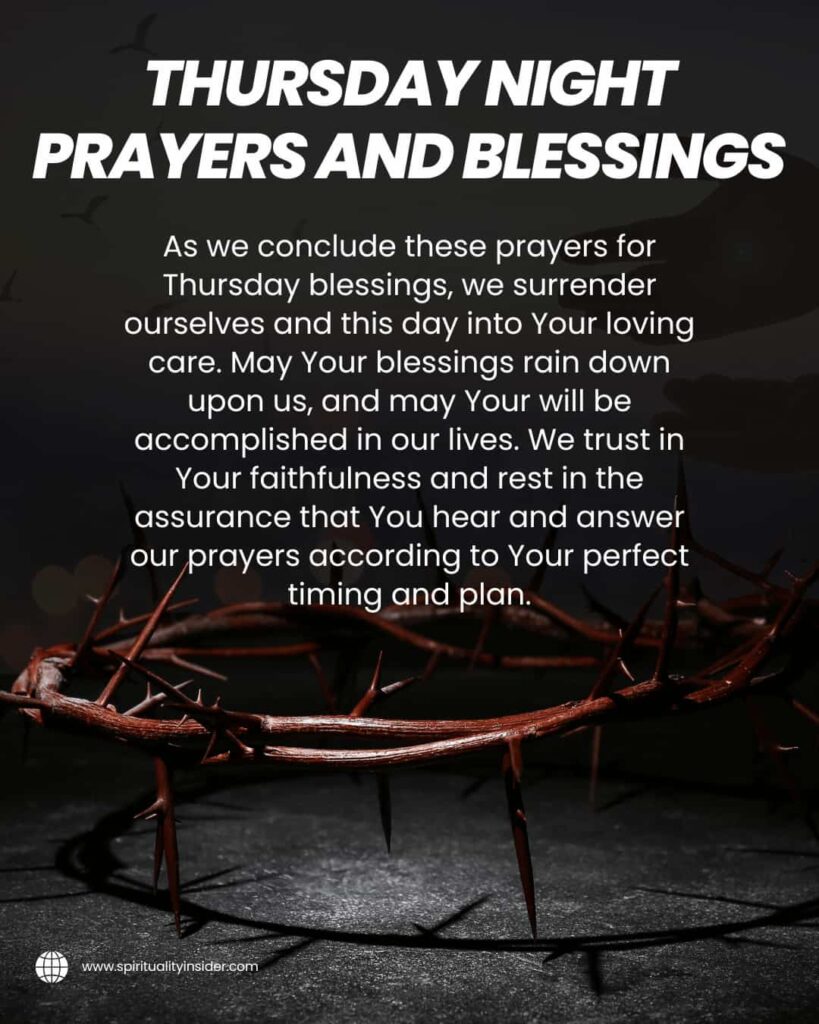 150+ Thursday Blessings and Prayers for God's Guidance & Joy
