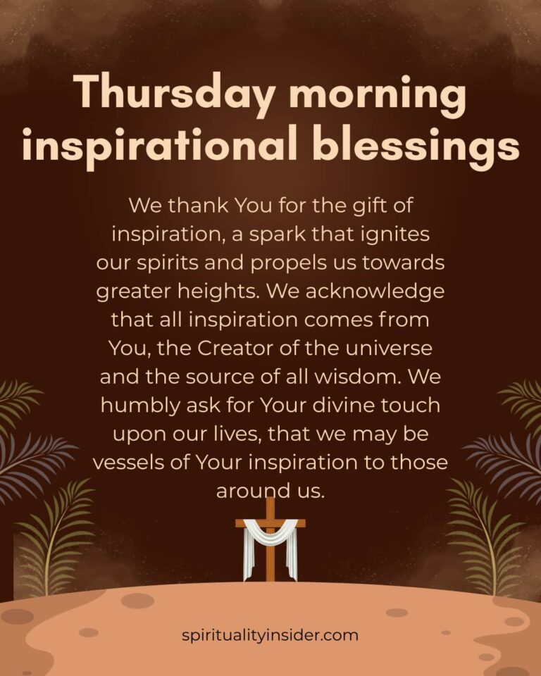 150+ Thursday Blessings and Prayers for God's Guidance & Joy