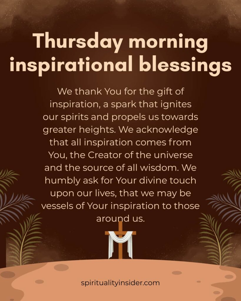 150+ Thursday Blessings and Prayers for God's Guidance & Joy