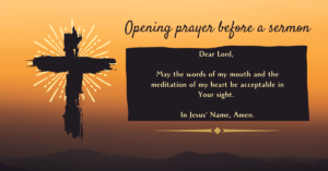 16 Short Opening Prayer Before a Sermon: Examples & Tips