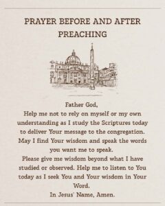 16 Short Opening Prayer Before a Sermon: Examples & Tips