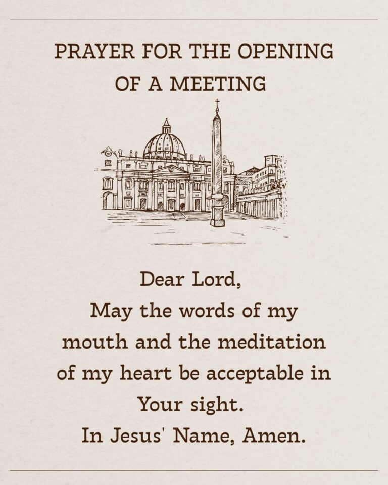 16 Short Opening Prayer Before a Sermon: Examples & Tips