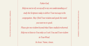 16 Short Opening Prayer Before a Sermon: Examples & Tips