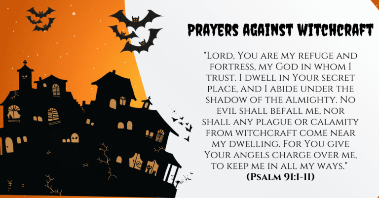 50+ Prayers Against Witchcraft | Biblical Prayer Free Images