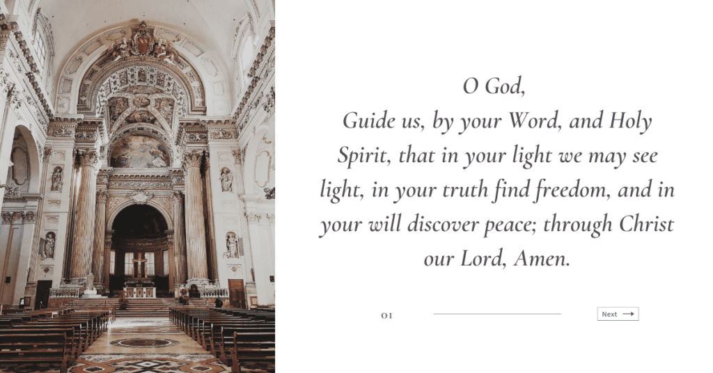 Original Prayers For Illumination (Based on Holy Scripture)